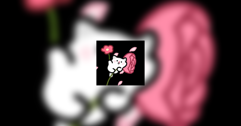 Sticker Maker - Fluffy meow