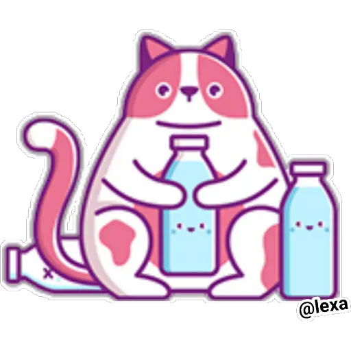 Sticker Maker - Food & Cats