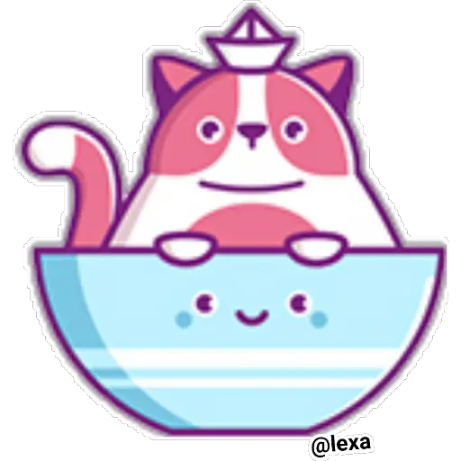 Sticker Maker - Food & Cats
