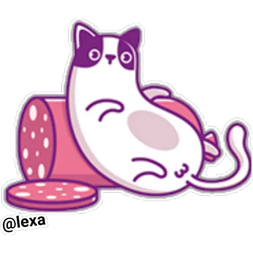 Sticker Maker - Food & Cats