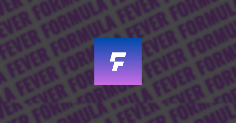 Sticker Maker - Formula Fever