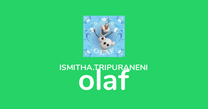 Sticker Maker - olaf