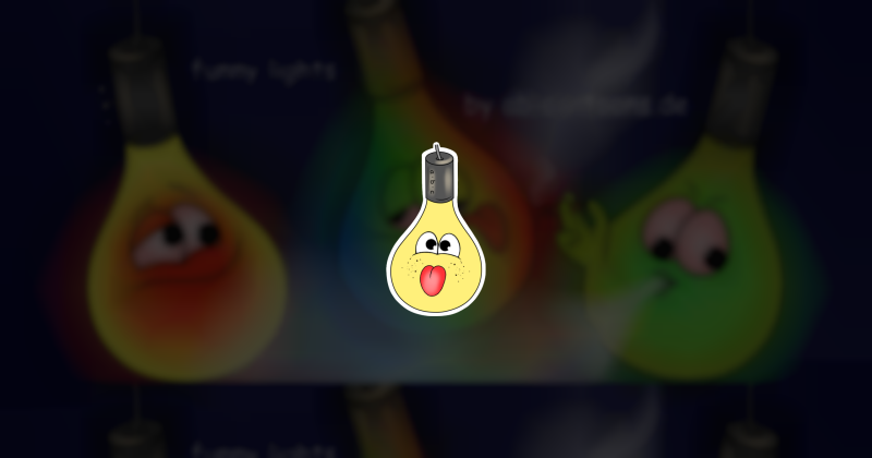 Sticker Maker - funny lights by ab-cartoons