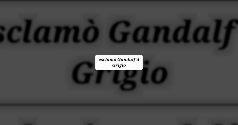 Sticker Maker - Gandal il grigio