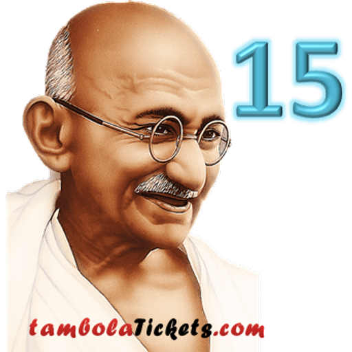 Sticker Maker - Gandhi ji Theme Tambola Stickers 1-30