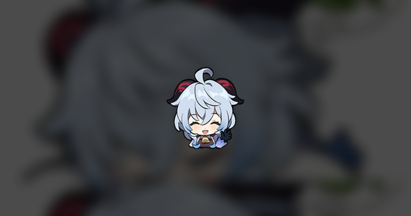 Sticker Maker - Ganyu