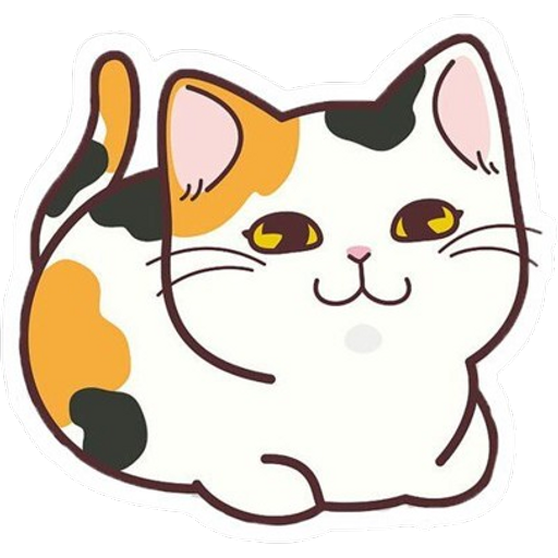 Sticker Maker - Gatito Calico_VR1