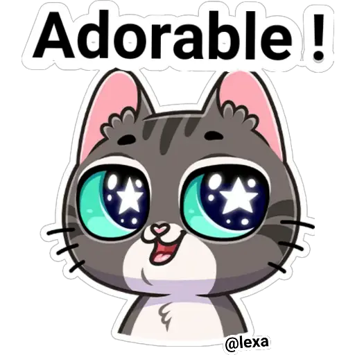 Sticker Maker - ? gatito Cute