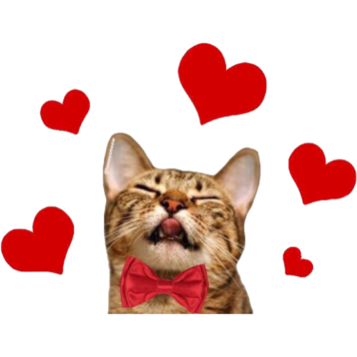Sticker Maker - Gatito del Menú