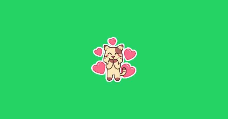 Sticker Maker - Gatito Marrón