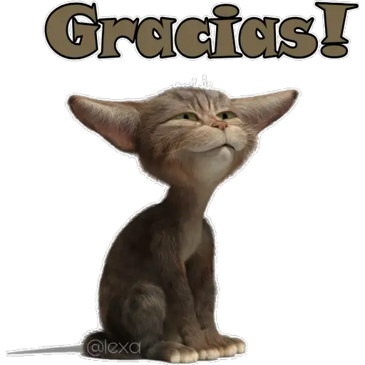 Sticker Maker - Gato feo