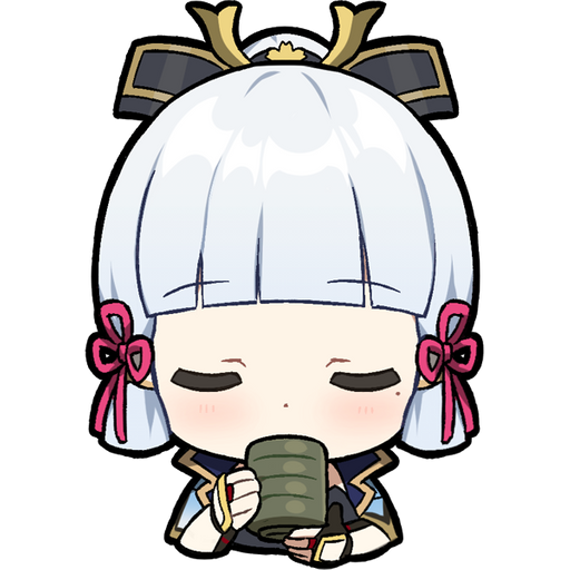 Sticker Maker - Genshin - Ayaka + Ayato