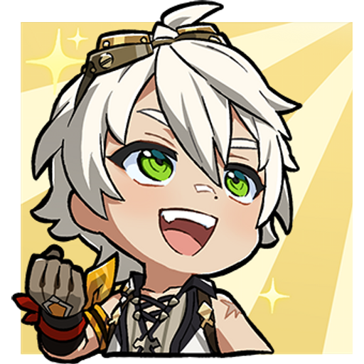 Sticker Maker - Genshin - Bennett