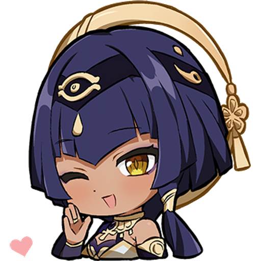 Sticker Maker - Genshin Candace