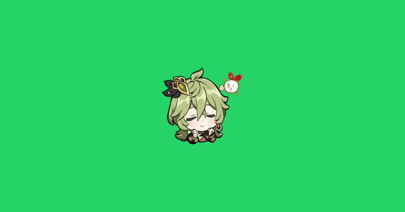 Sticker Maker - Genshin - Collei