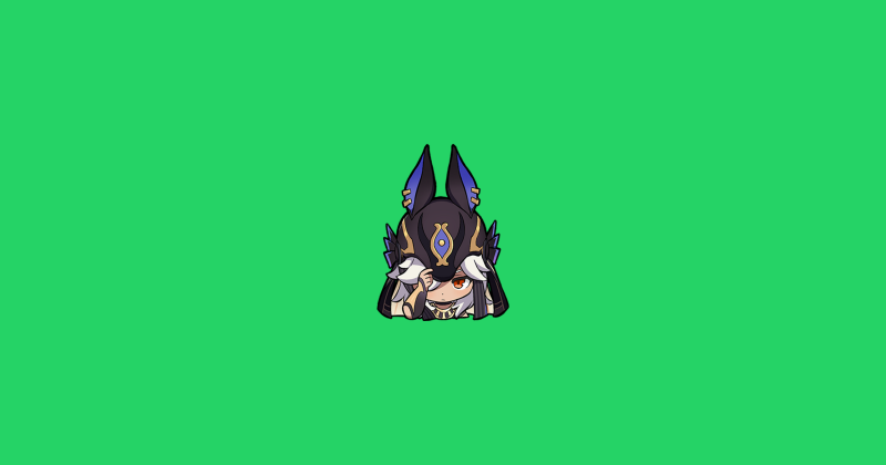 Sticker Maker - Genshin - Cyno