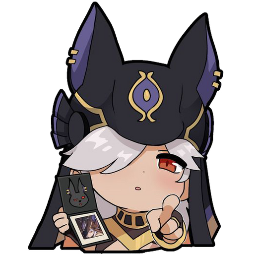 Sticker Maker - Genshin Cyno