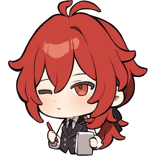 Sticker Maker - Genshin Diluc