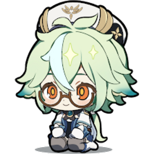 Sticker Maker - Genshin Emotes: Pack 1