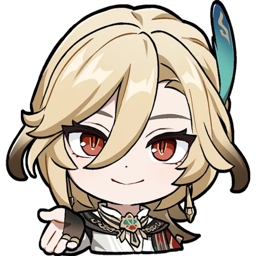 Sticker Maker - Genshin Emotes: Pack 12