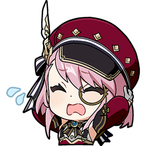 Sticker Maker - Genshin Emotes: Pack 15