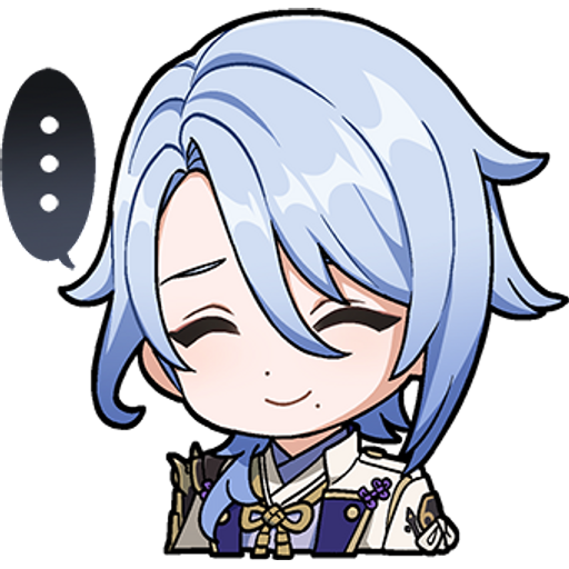 Sticker Maker - Genshin Emotes: Pack 15