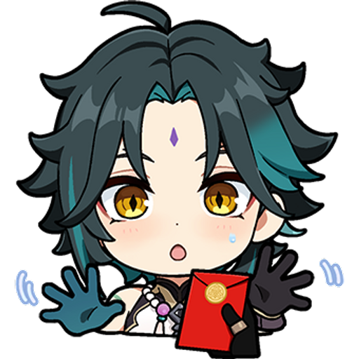 Sticker Maker - Genshin Emotes: Pack 16