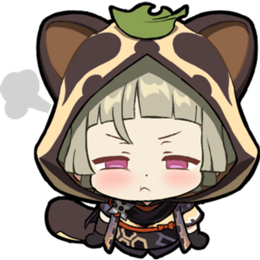 Sticker Maker - Genshin Emotes: Pack 5