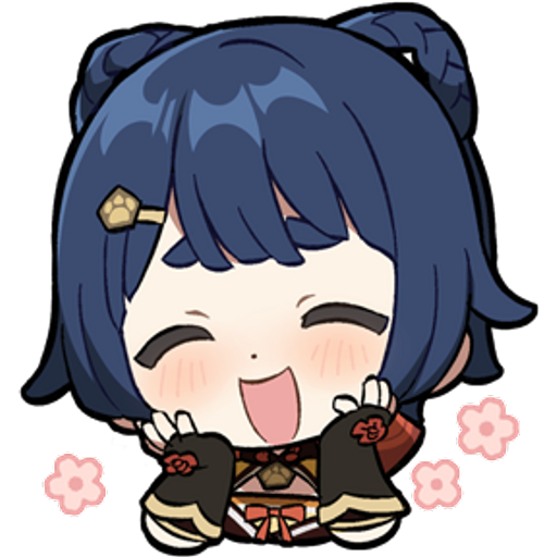 Sticker Maker - Genshin Emotes: Pack 5
