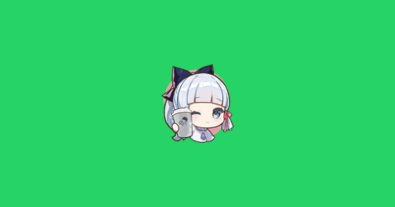 Sticker Maker Genshin Heytea Kamisato