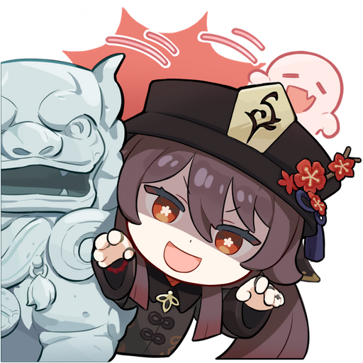 Sticker Maker - Genshin Hu Tao