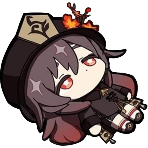 Sticker Maker - Genshin Hu Tao