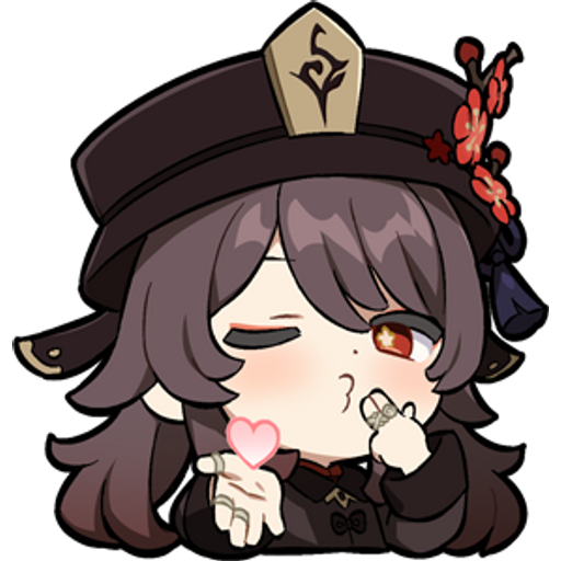 Sticker Maker - Genshin Hu Tao