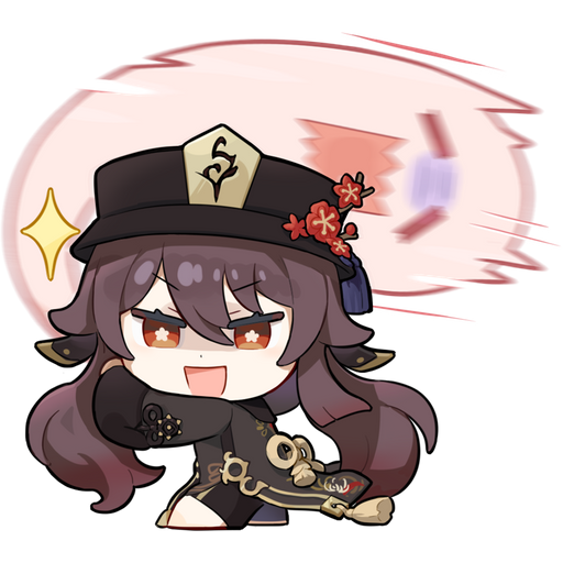 Sticker Maker - Genshin Hu Tao