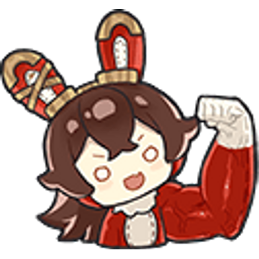 Sticker Maker - Genshin Impact - Amber Pack 01