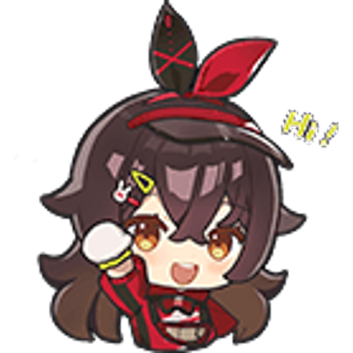 Sticker Maker - Genshin Impact - Amber Pack 01