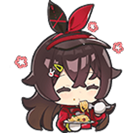 Sticker Maker - Genshin Impact - Amber Pack 01