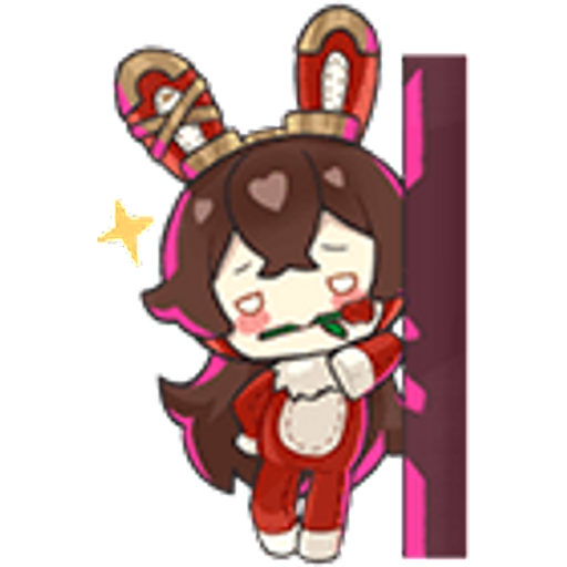 Sticker Maker - Genshin Impact - Amber Pack 01