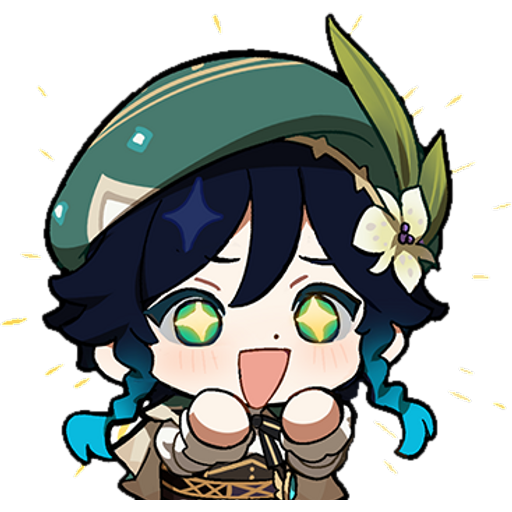 Sticker Maker - Genshin Impact (Anemo Characters)