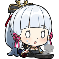 Sticker Maker Genshin Impact Ayaka