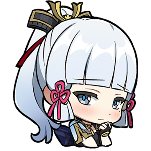 Sticker Maker - Genshin Impact Ayaka