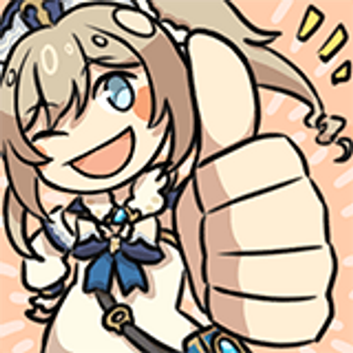 Sticker Maker - Genshin Impact - Barbara Pack 01