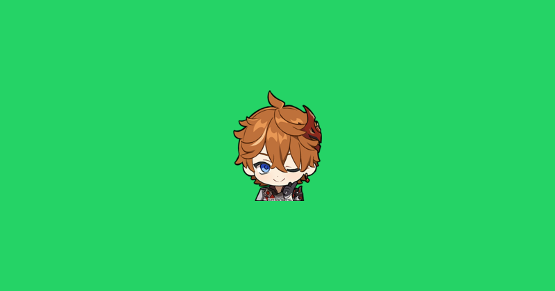 Sticker Maker - Genshin Impact - Childe Pack 01