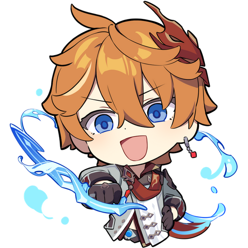 Sticker Maker - Genshin Impact - Childe Pack 01