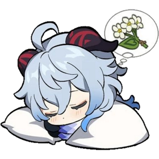 Sticker Maker - Genshin Impact (Cryo Characters)