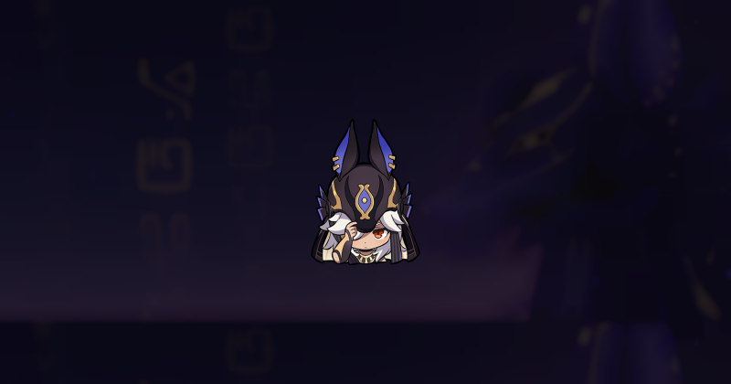 Sticker Maker - Genshin Impact Cyno