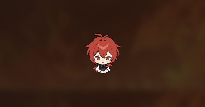 Sticker Maker - Genshin Impact Diluc