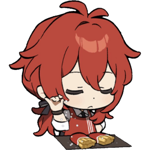 Sticker Maker - Genshin Impact Diluc