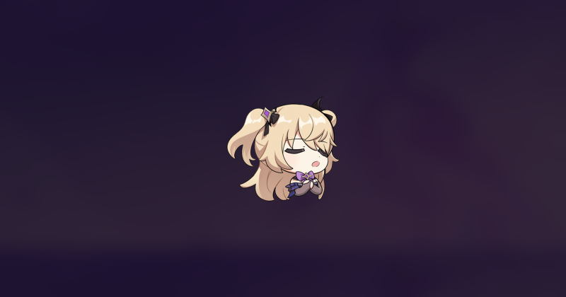 Sticker Maker - Genshin Impact Fischl