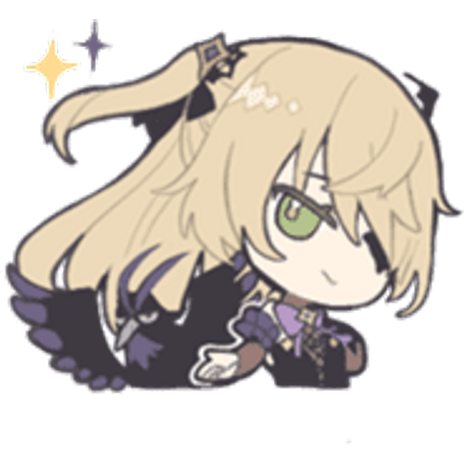Sticker Maker - Genshin Impact Fischl